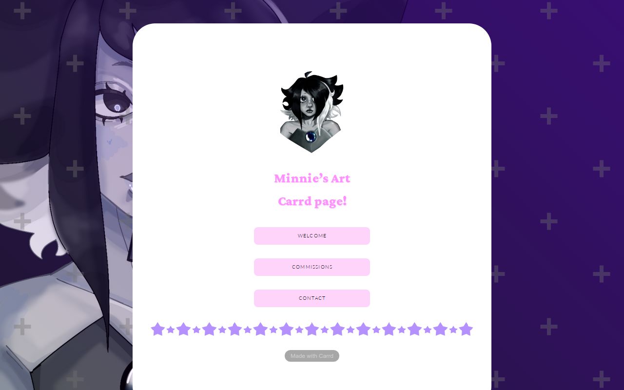 Minnie’s Art Carrd